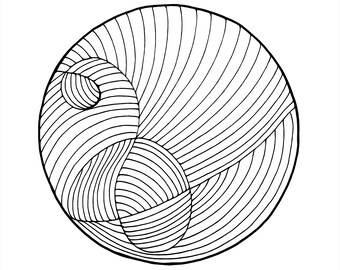 Breathe Individual Sigil Coloring Page - Etsy