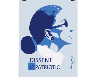 I Dissent Poster - Etsy