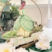 Princess Tiana Centerpiece, Gold Ring, Paper Flowers, Lily Pad Base - Etsy