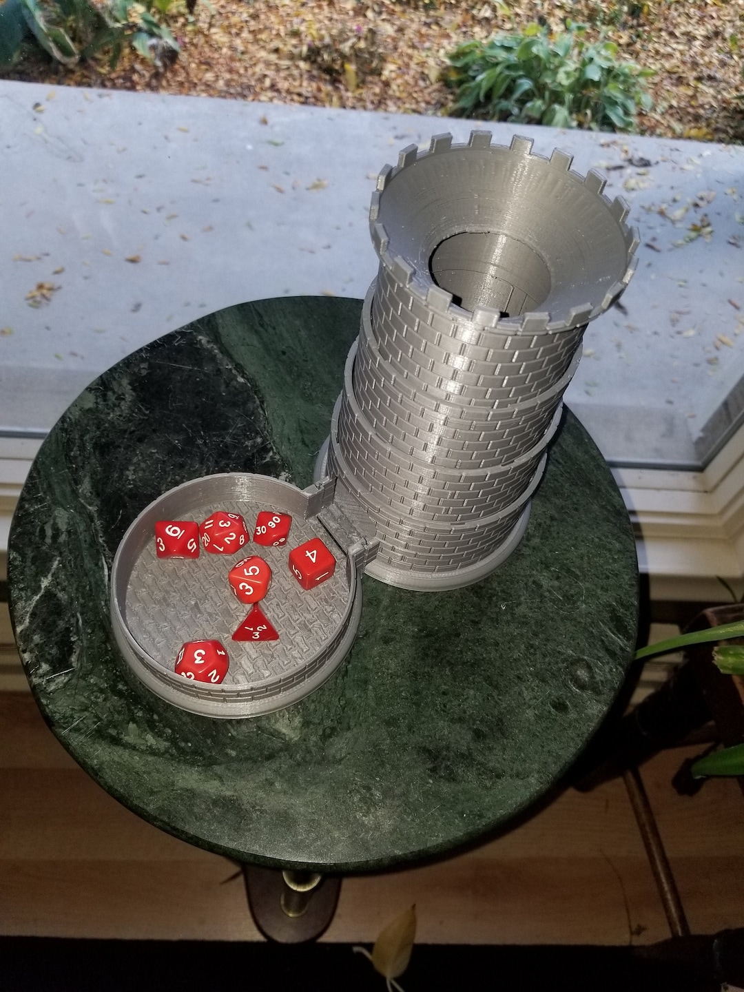 Dice Tower, Collapsible and Portable for Tabletop and Board Game Dice ...
