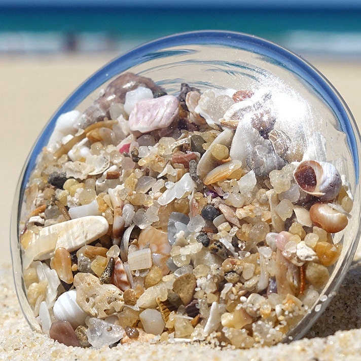 Black Sand Ring, Moving Sand Jewellery, Women’s Beach Ring, Boho Chic ...