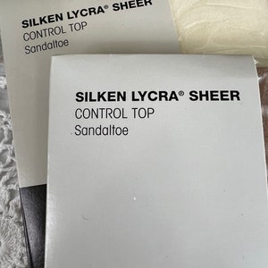 Vintage Neiman Marcus Panty Hose/hoisery/assorted Colors/size B ...