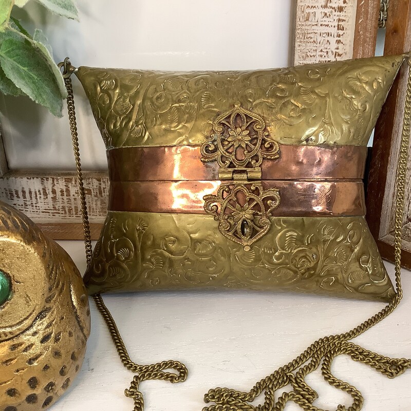 India Brass Purse - Etsy