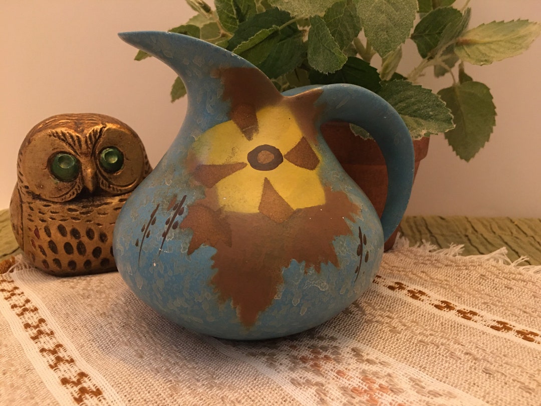 Vintage Brentleighs Ware Samara 1940s Art Deco Pottery Jug/pitcher ...