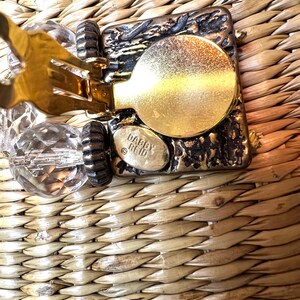 Dabby Reid Vintage Clip on Earrings/goldtone/bronze Hammered With ...