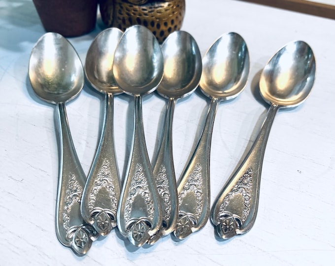 Rogers Brothers 1847 Triple XS Silverplated Old Colony Pattern Set of 6 ...