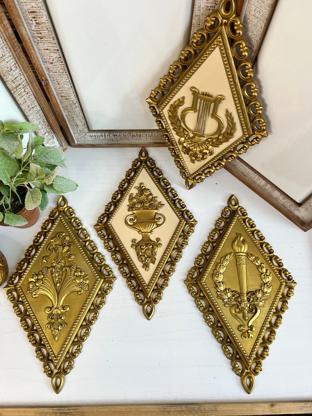Vintage Homco Wall Decor
