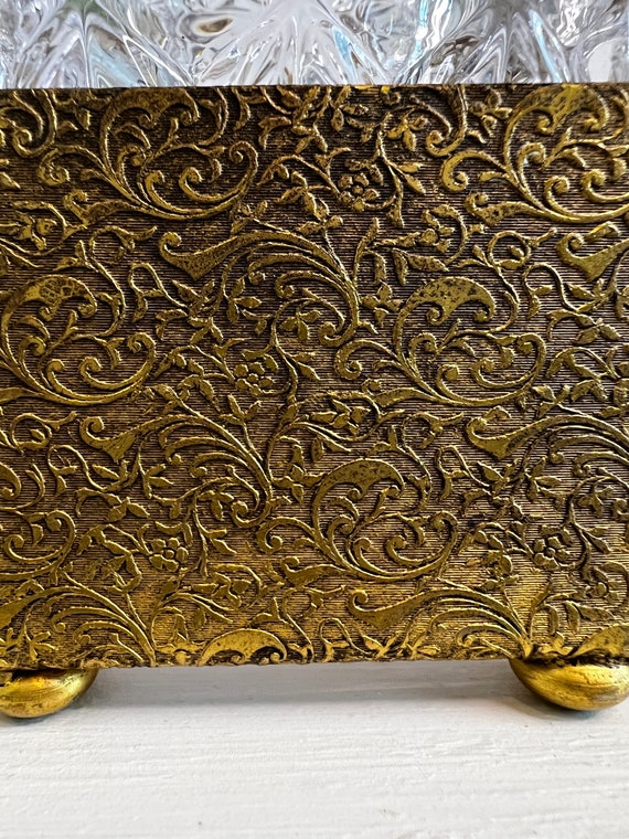 Vintage Cut Glass Diamond Pattern Decanter Style Perf… - Gem