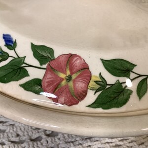 Vintage Shenandoah Ware Paden City Pottery Covered Serving Dish/pattern ...