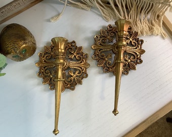 Syroco Wall Sconce | Etsy