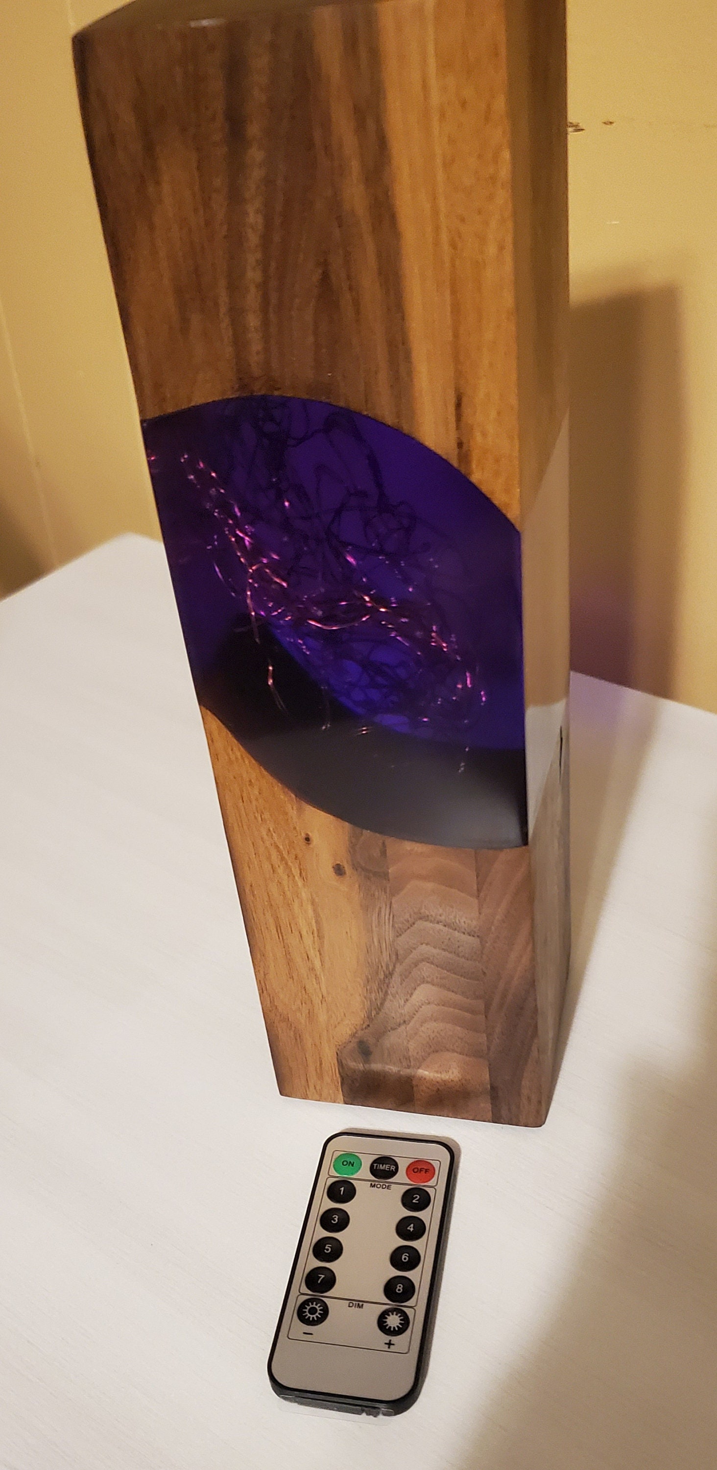 Wood Epoxy Resin Light/Lamp interior decorative lighting | Etsy