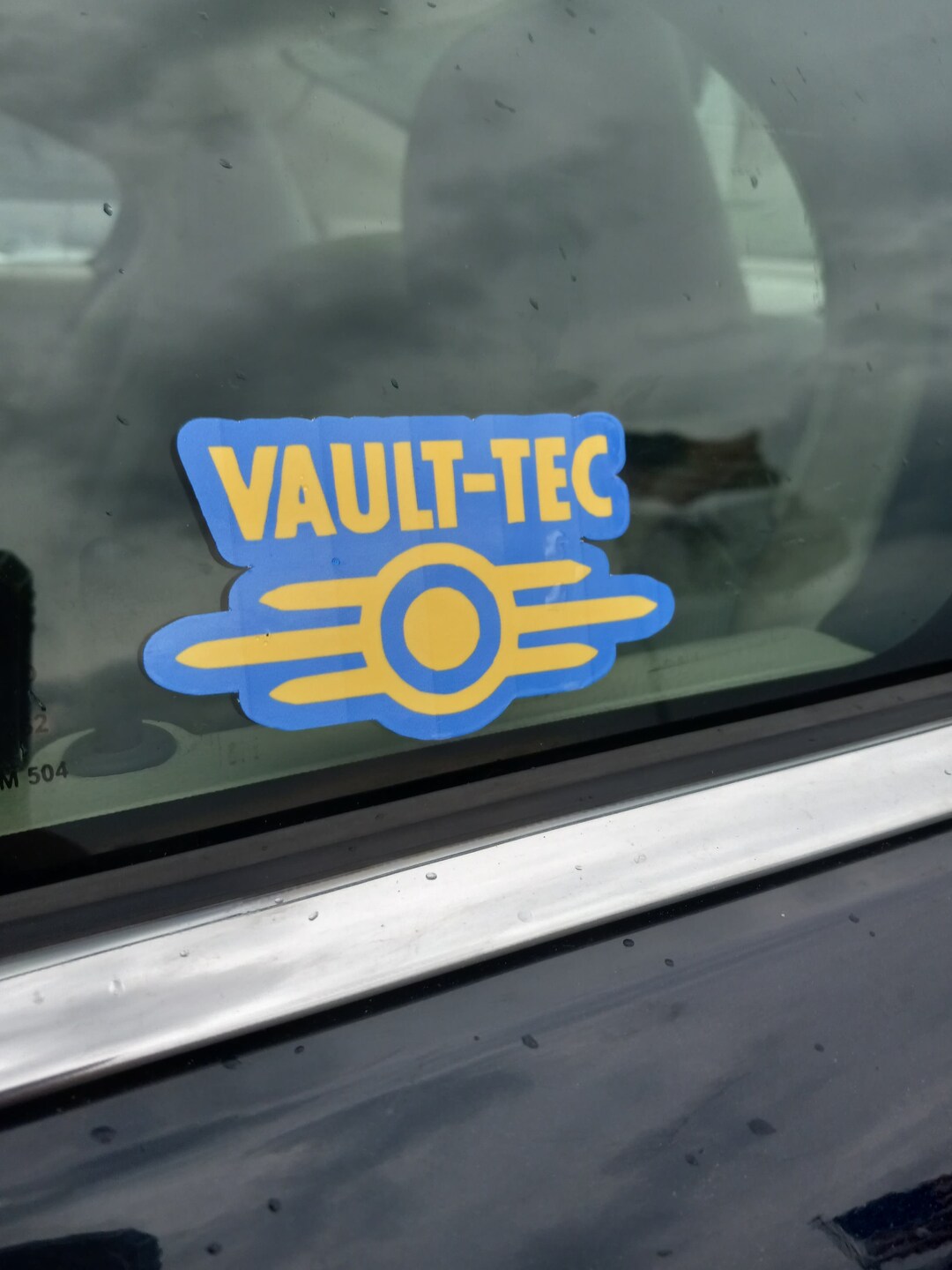 Vault-tec Fallout Waterproof Sticker Glossy Laptop, Water Bottle, Car ...