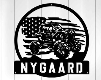 Custom Atv Metal Sign - Etsy