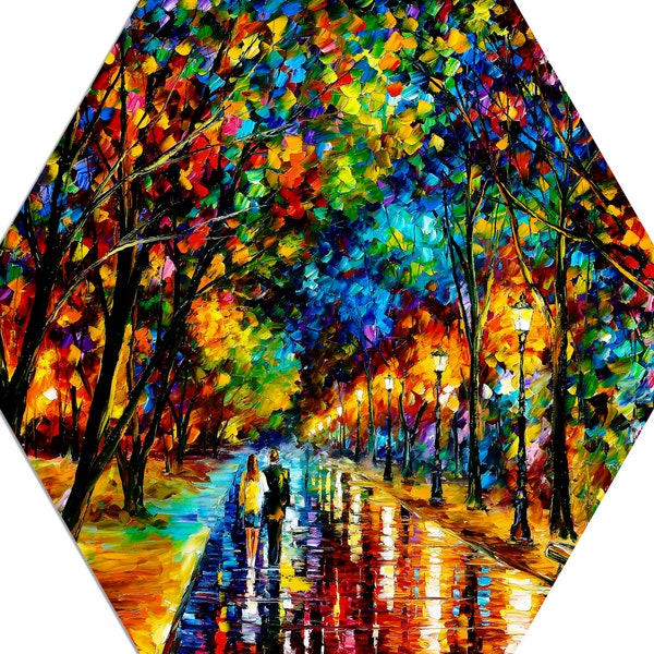 Hexagon Artwork - Etsy