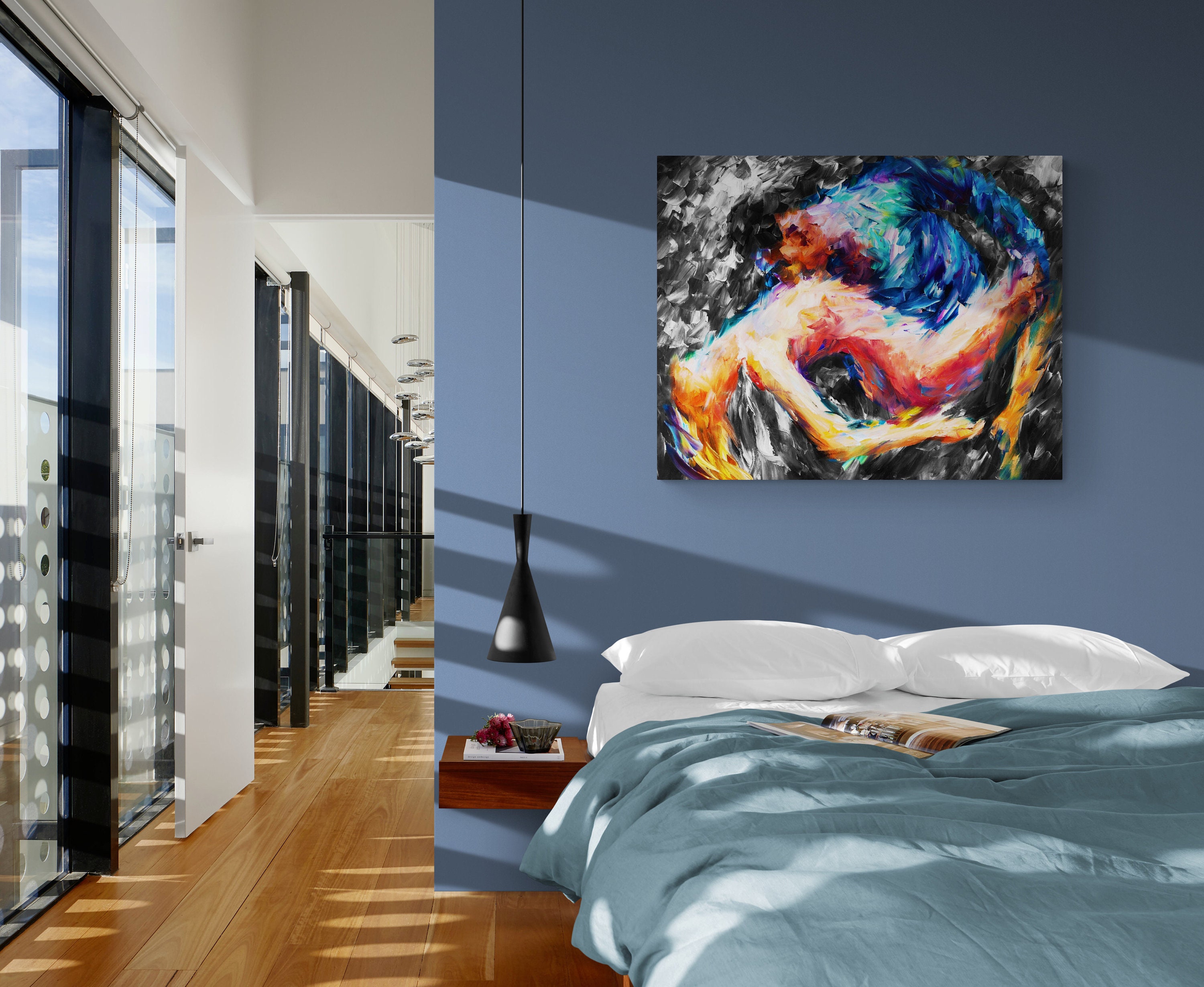 Erotic Poster Sexual Wall Art Nude Print By Leonid Afremov Etsy Canada