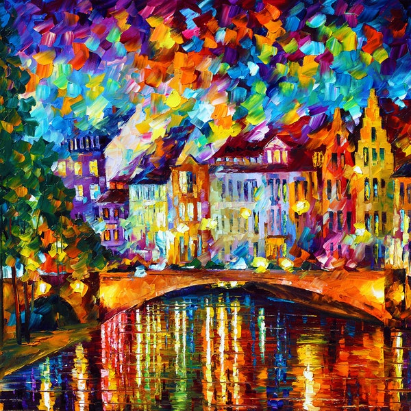 Bright Abstract Art - Etsy