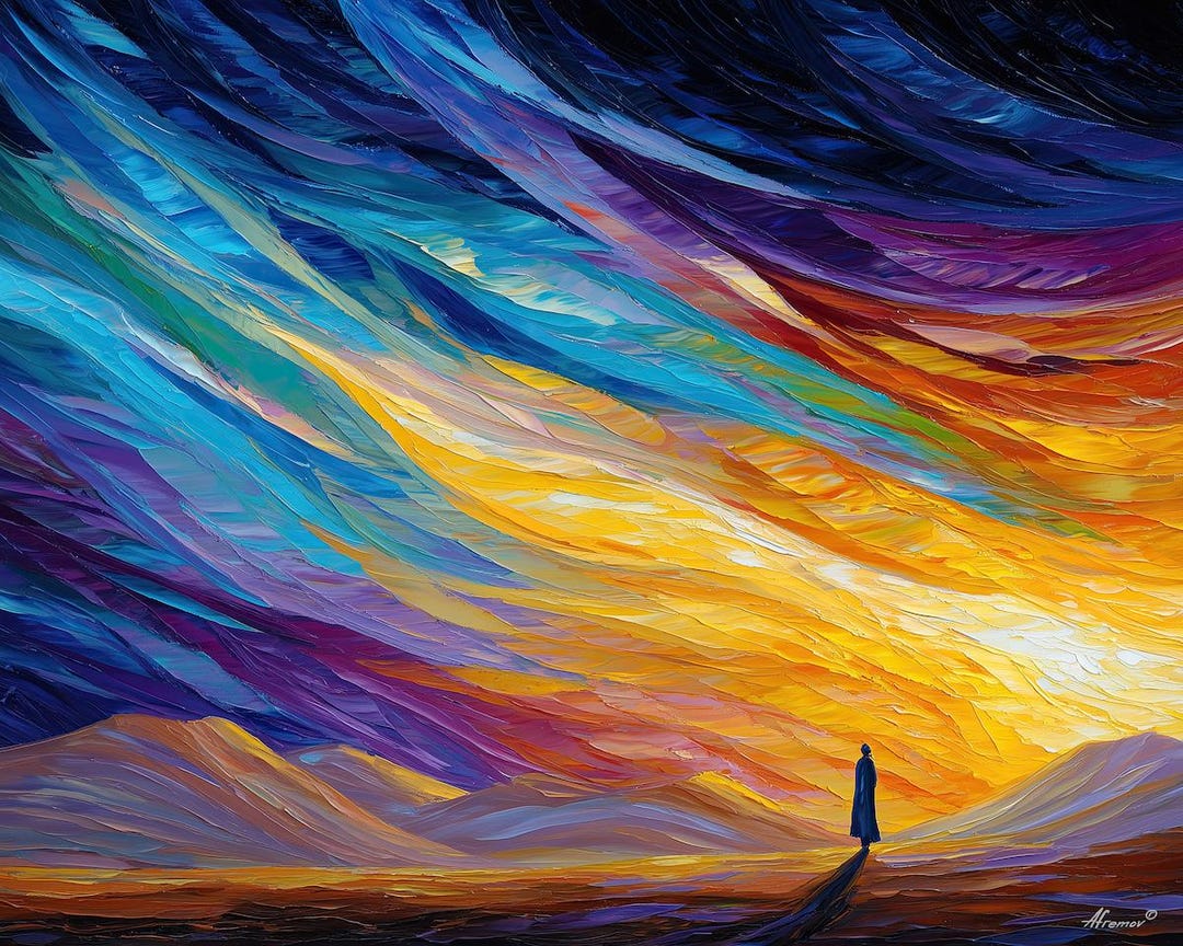 GOLDEN VEIL: Hand Painted Oil on Canvas by Leonid Afremov Gallery - Etsy