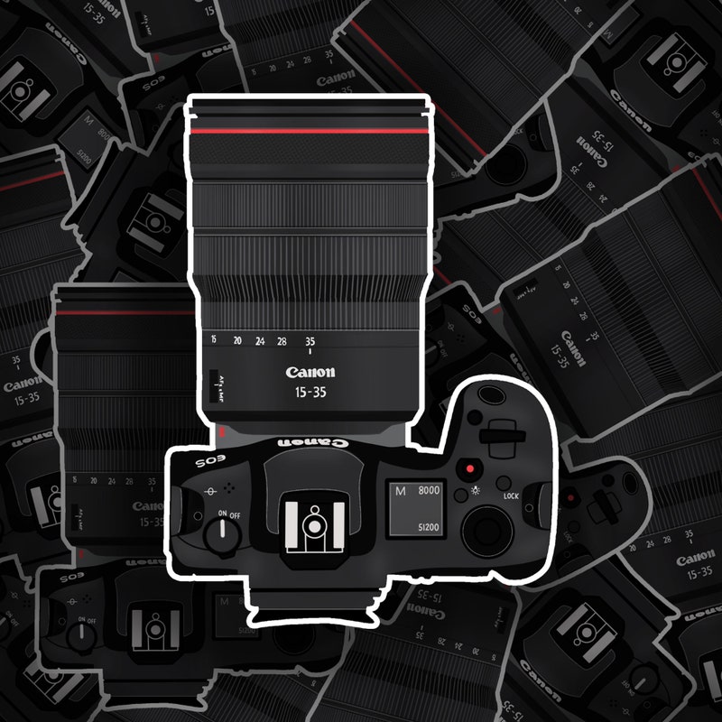 Camera Stickers - Etsy