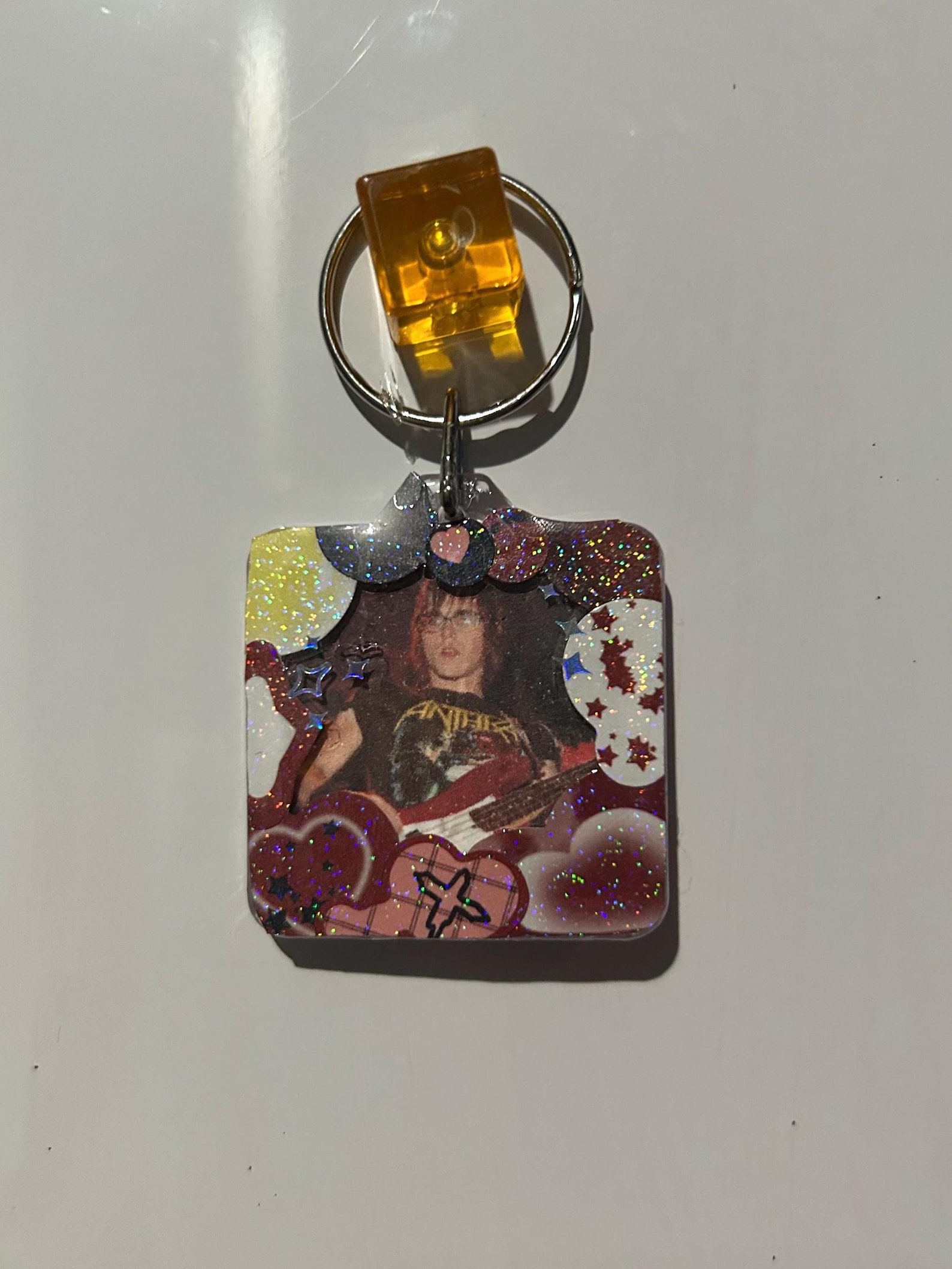 My Chemical Romance Mikey Way Double Sided Decorated Keychain - Etsy