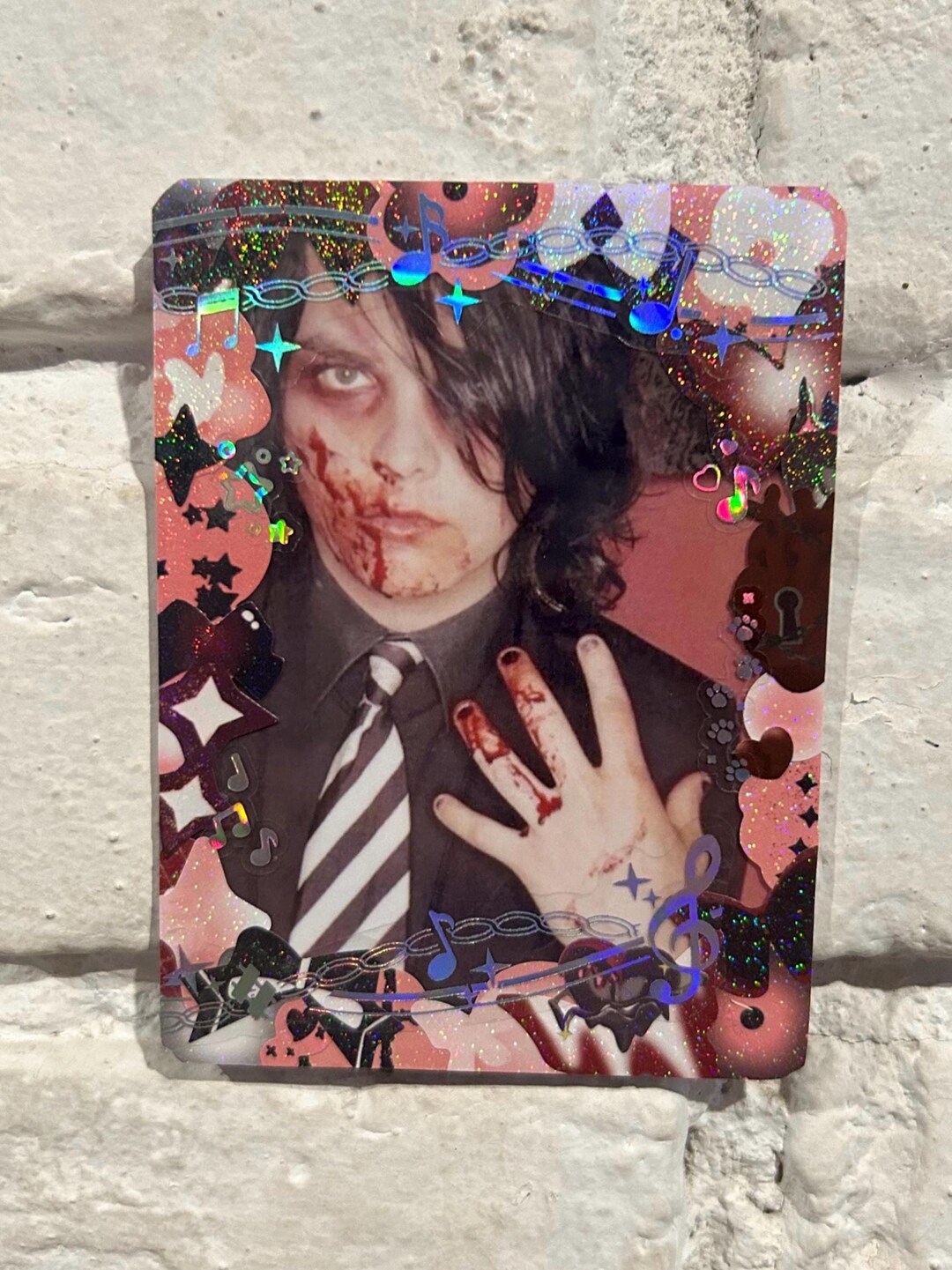 My Chemical Romance Gerard Way 3x4 Photocard - Etsy