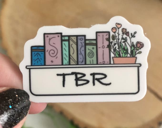 TBR Sticker - Etsy