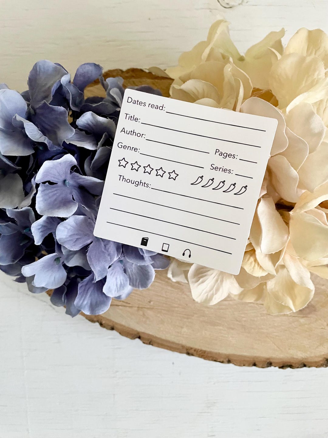 Mini Book Review Sticker - Etsy