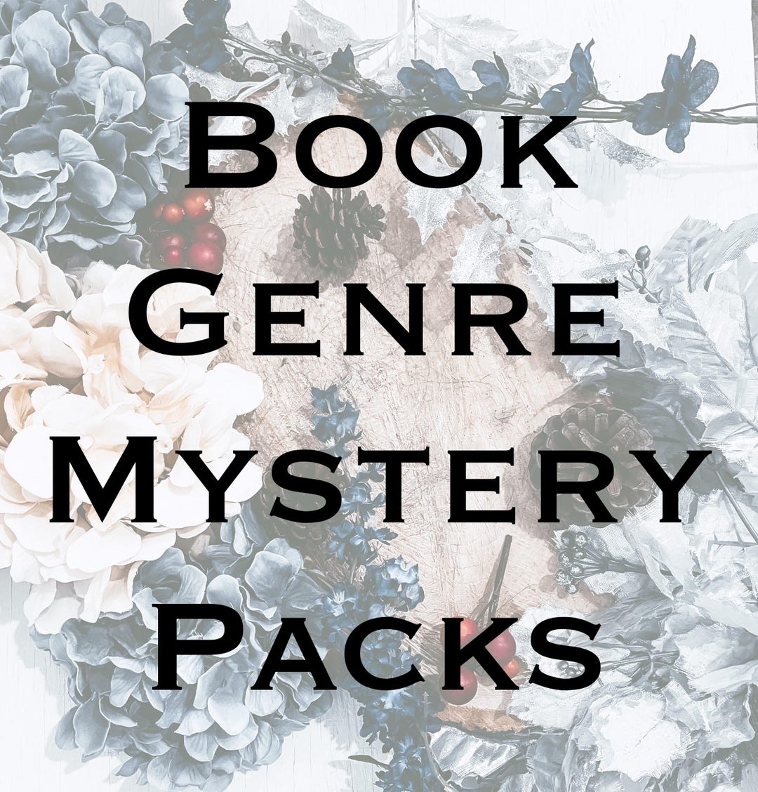 Book Genre Mystery Pack - Etsy