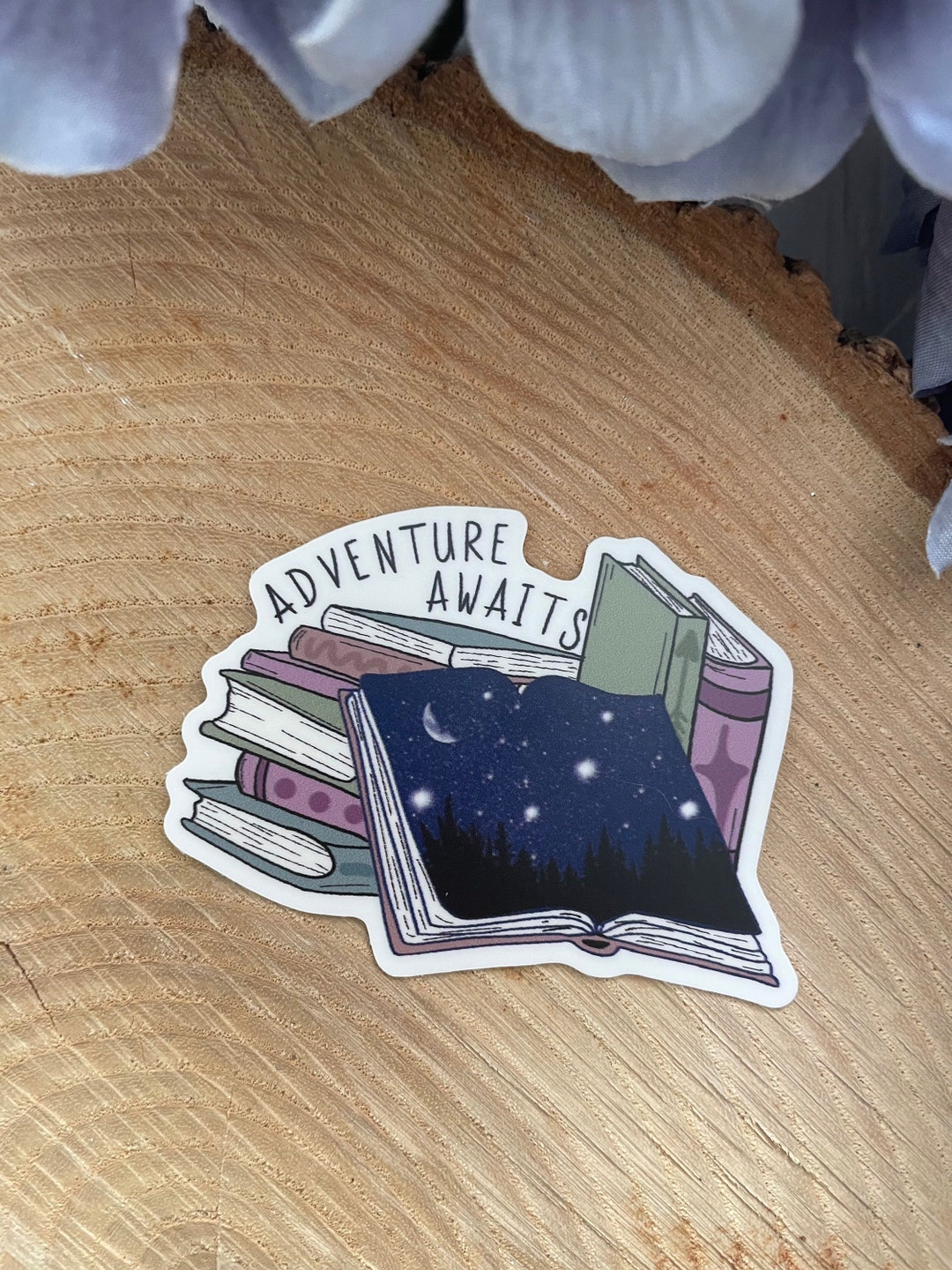 Adventure Awaits Sticker - Etsy