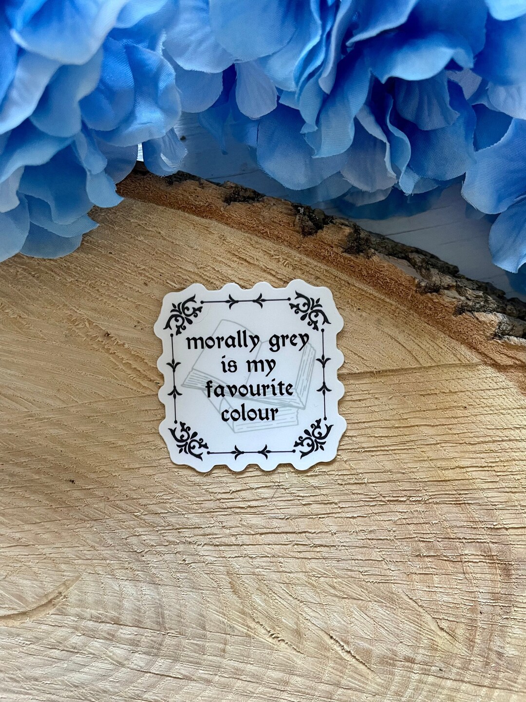 Morally Grey is My Favourite Colour Sticker - Etsy