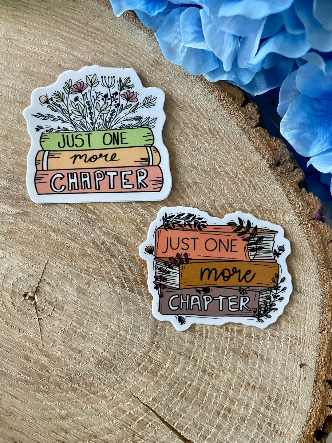 Just One More Chapter Sticker - Etsy