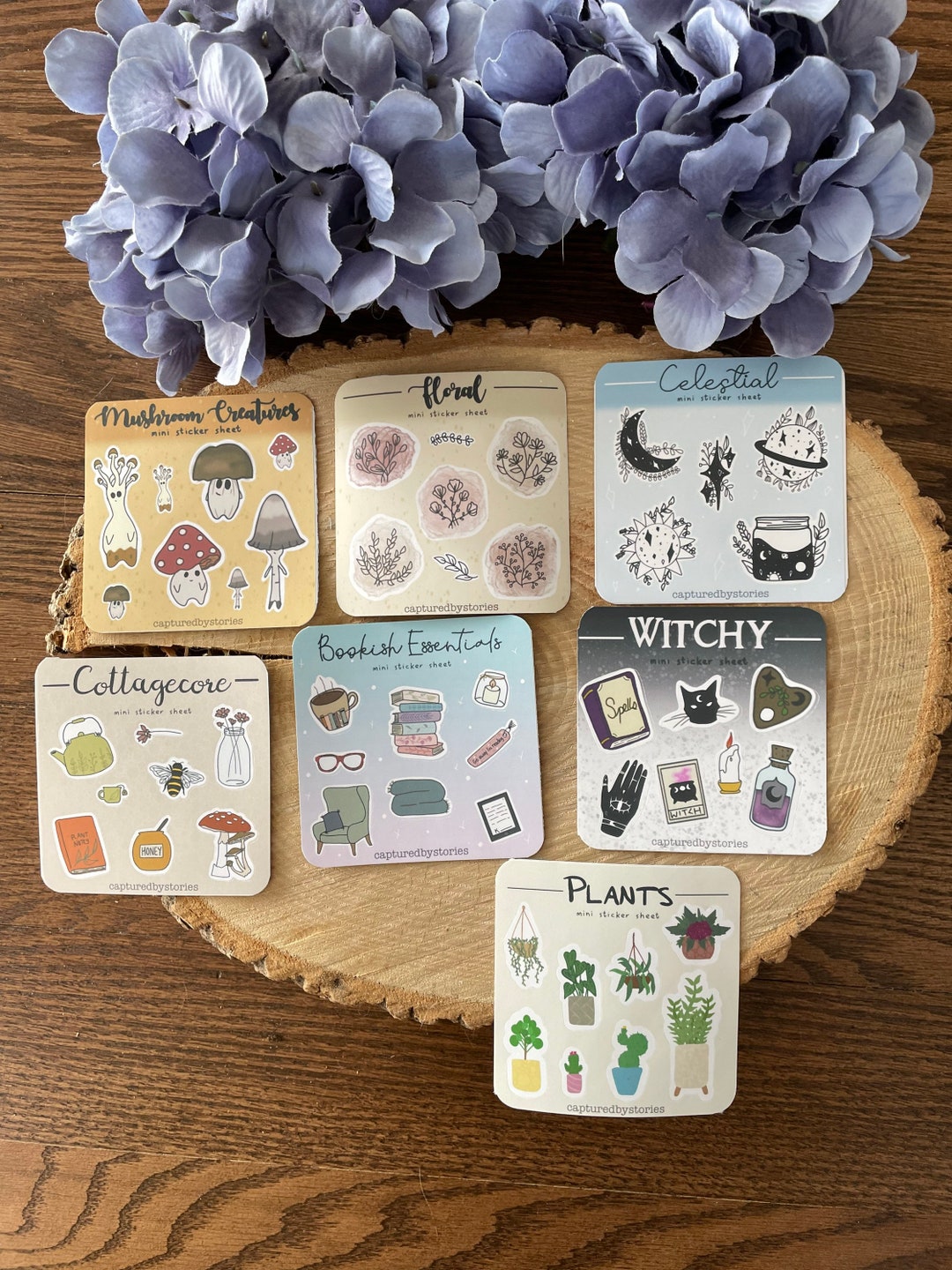 Mini Sticker Sheets - Etsy