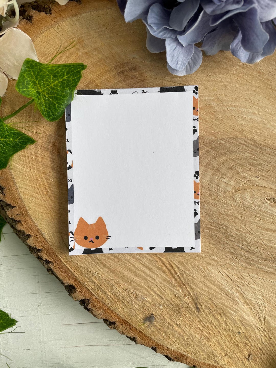 Cat Notepad - 10 Cat Options - Etsy