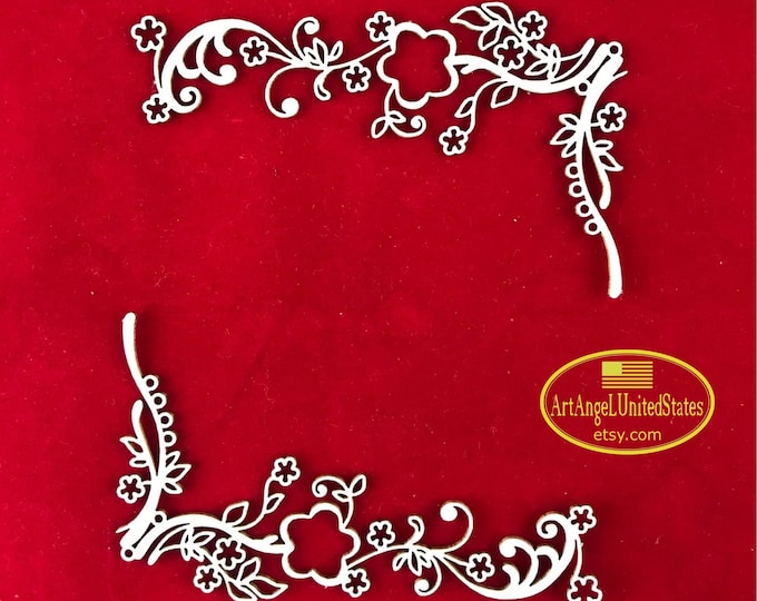 Chipboard Shape, Chipboard Die Cuts, Laser Cut Chipboard, Laser Cut ...