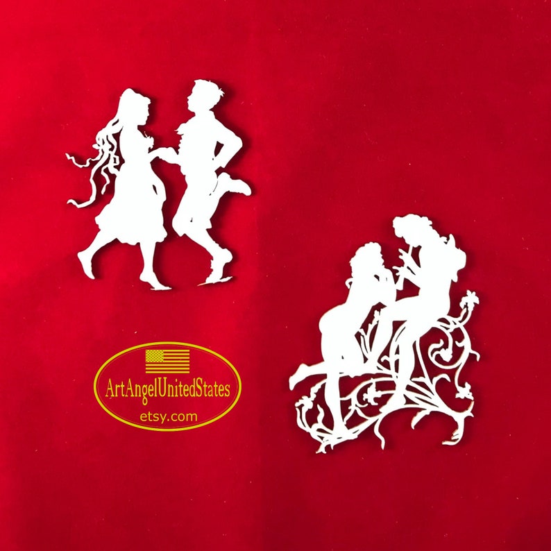 Laser Cut Double Side Boards, Chipboard Die Cuts, Love Valentine ...