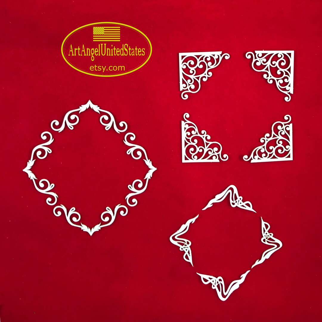 Chipboard Shapes Laser Cut Chipboards Mixed Media Decoupage - Etsy