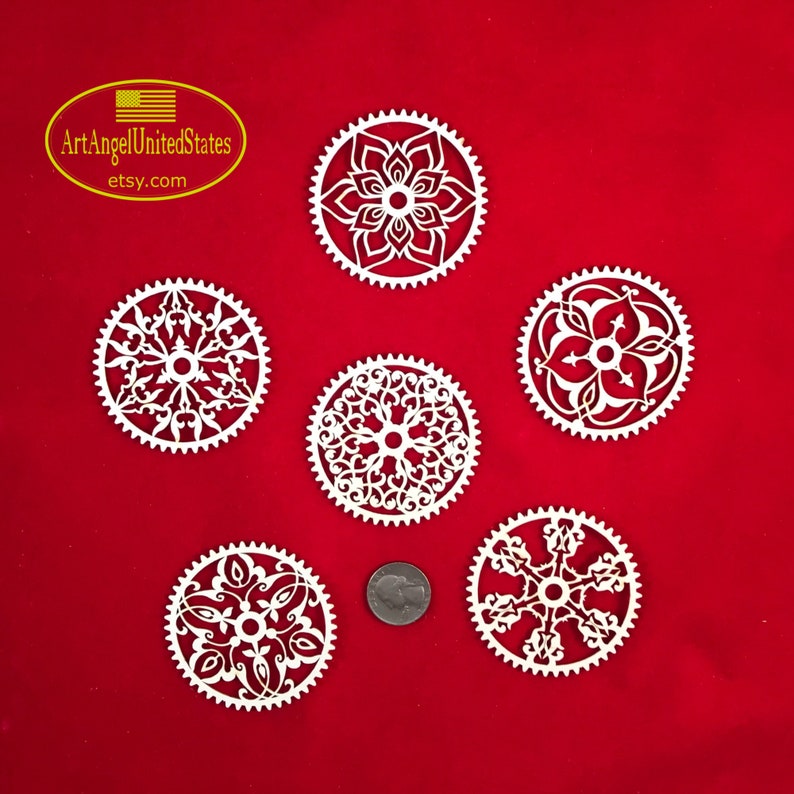 Chipboard Filigree Die Cuts Decoupage Cutouts Double Side - Etsy