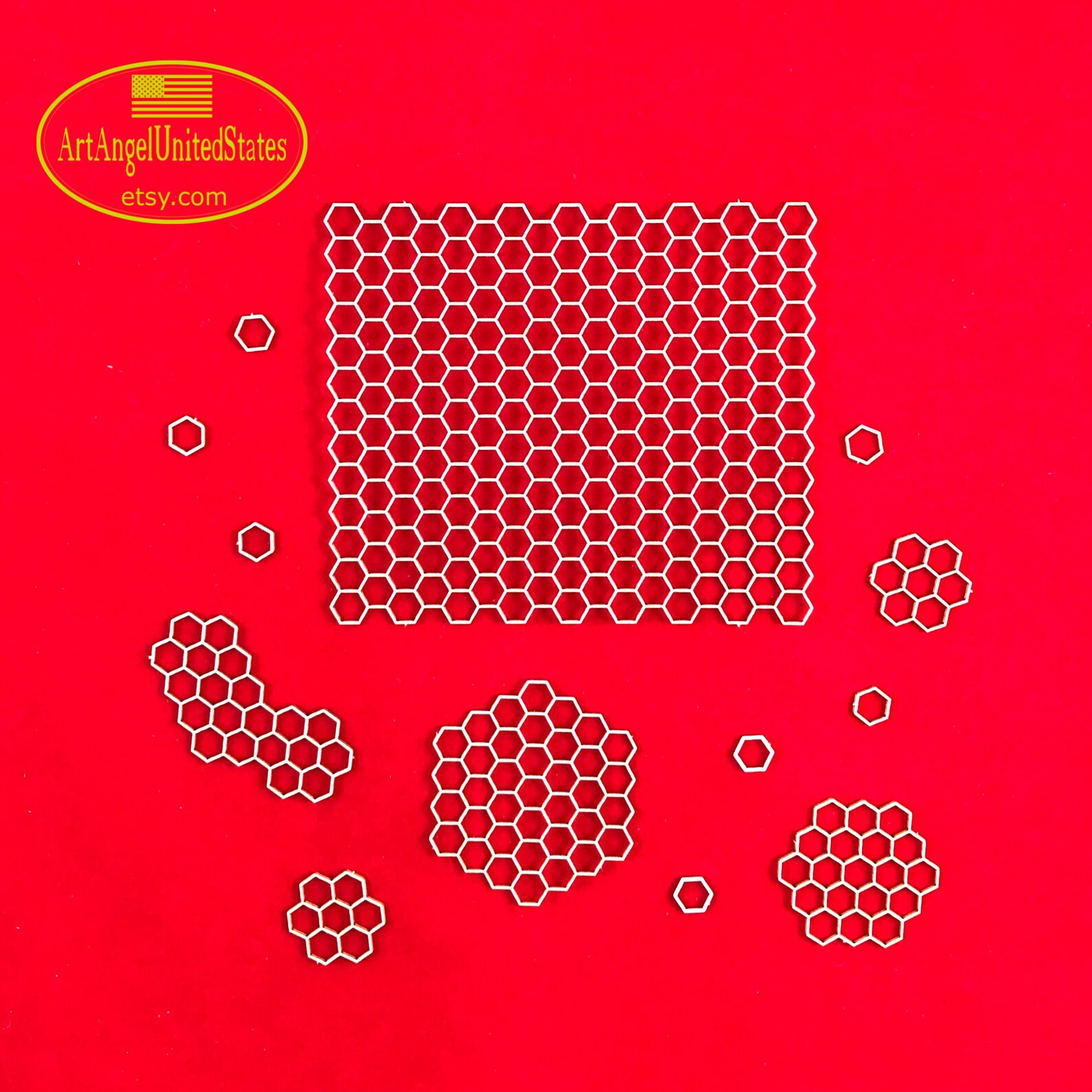 Laser Cut Boards DIY Honeycomb Double Side Board - Etsy