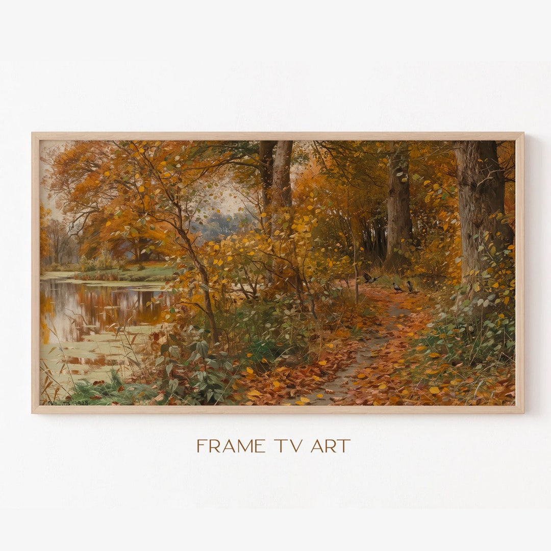Fall Frame TV Art | Samsung Frame TV Art | Digital Download | TV Art ...