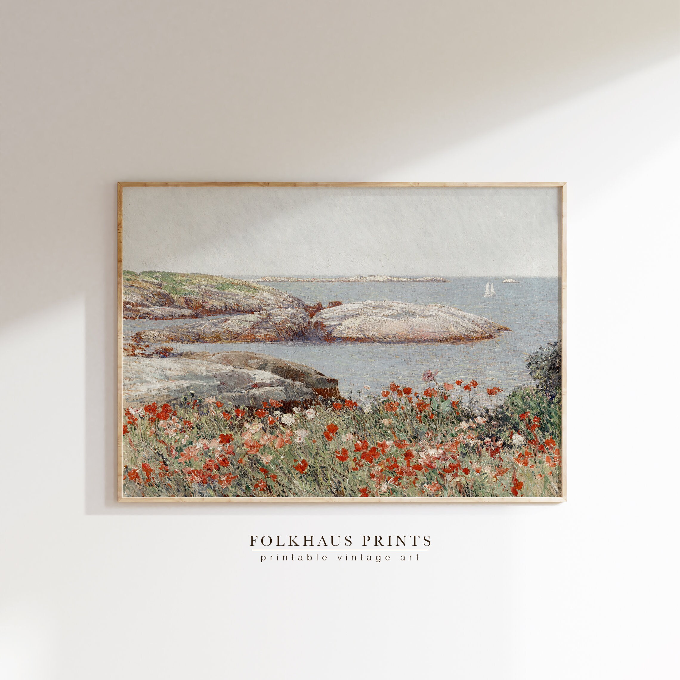 Landscape Painting Printable Wall Art Digital Download Antique Painting ...