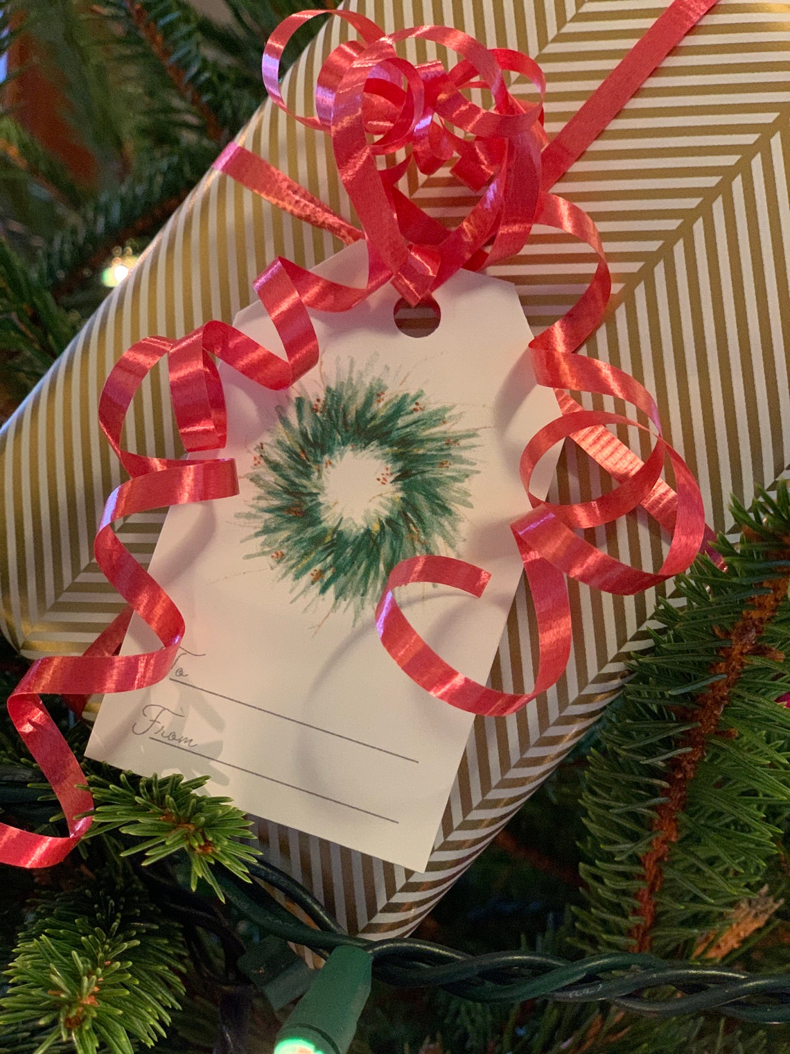 Holiday Gift Tags / Christmas Gift Tags Pack of 24 From - Etsy