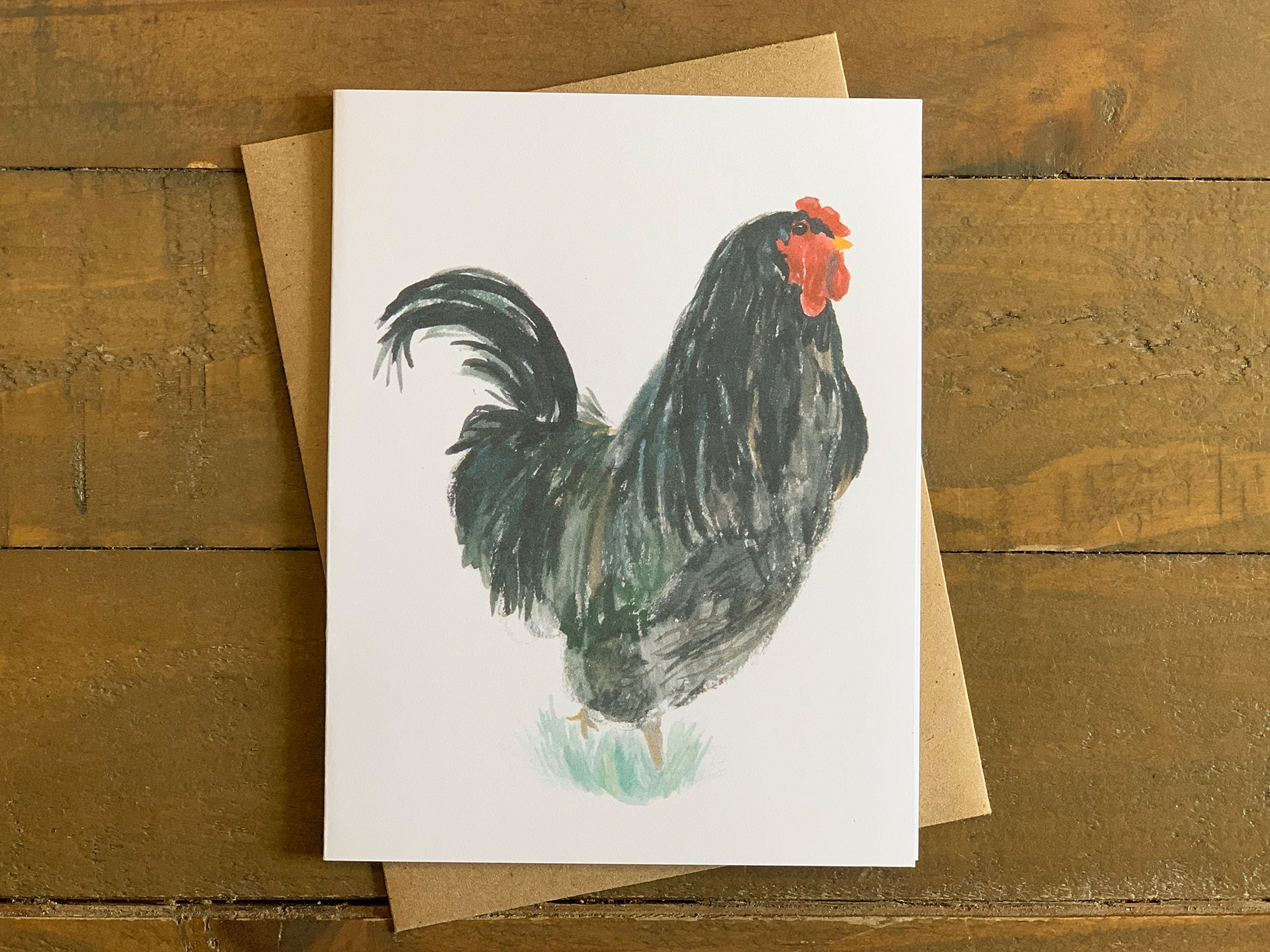 Chicken Note Cards Original Watercolor Print Variety Set of | Etsy