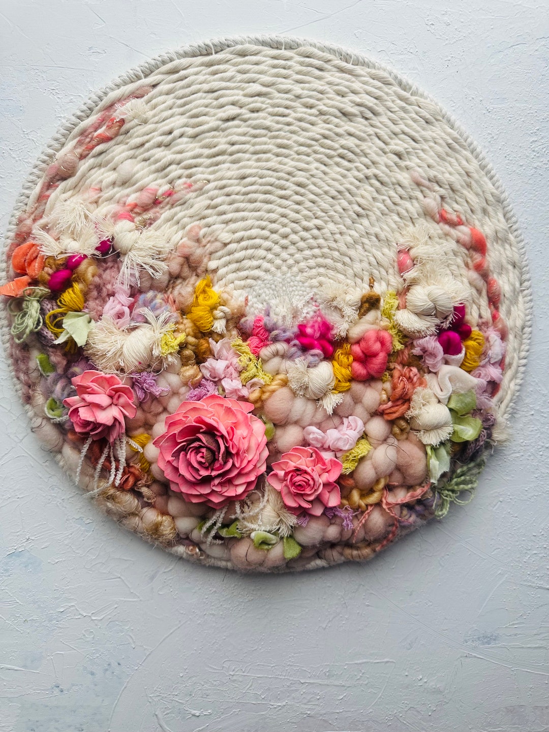 GROWTH Woven Wall Decor | Woven Wall Hanging | Bedroom Decor | Gift - Etsy