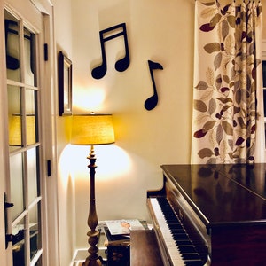 Wood Music Notes - Wall Decor - Etsy