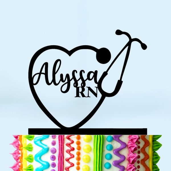 Nurse Cake Topper - Etsy