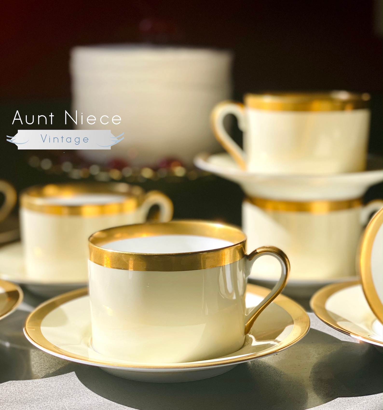 Sets of Vintage Cups and Saucers Fitz and Floyd | Etsy