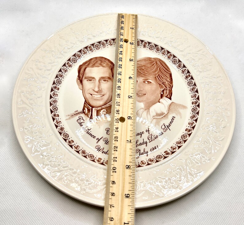 Vintage Princess Diana and Prince Charles Wedding Plate | Etsy