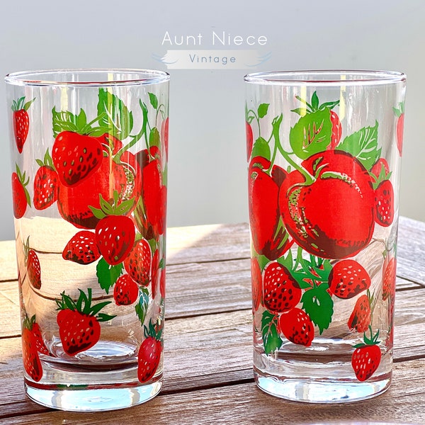 Strawberry Glasses - Etsy