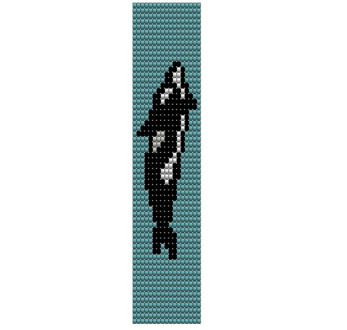 Orca Bead Pattern, PDF, Loom Pattern. Patt015 - Etsy