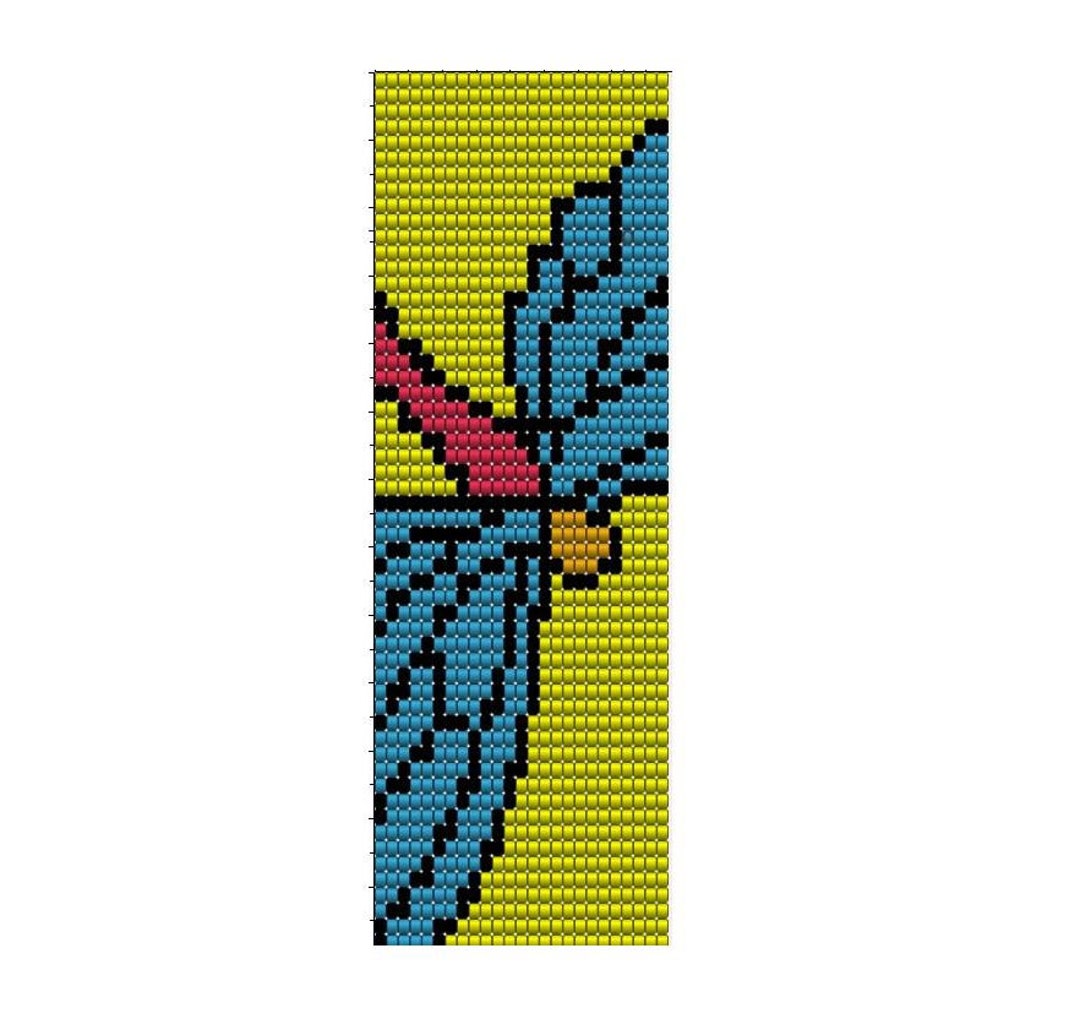 Dragonfly Bead Pattern, PDF, Loom Pattern Patt002 - Etsy