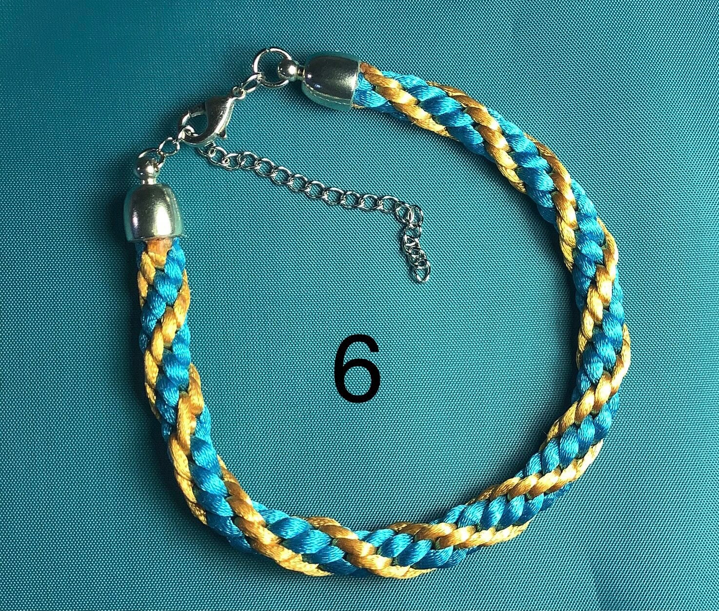 Adjustable Braided Anklet 8 to 11 Kumihimo - Etsy UK